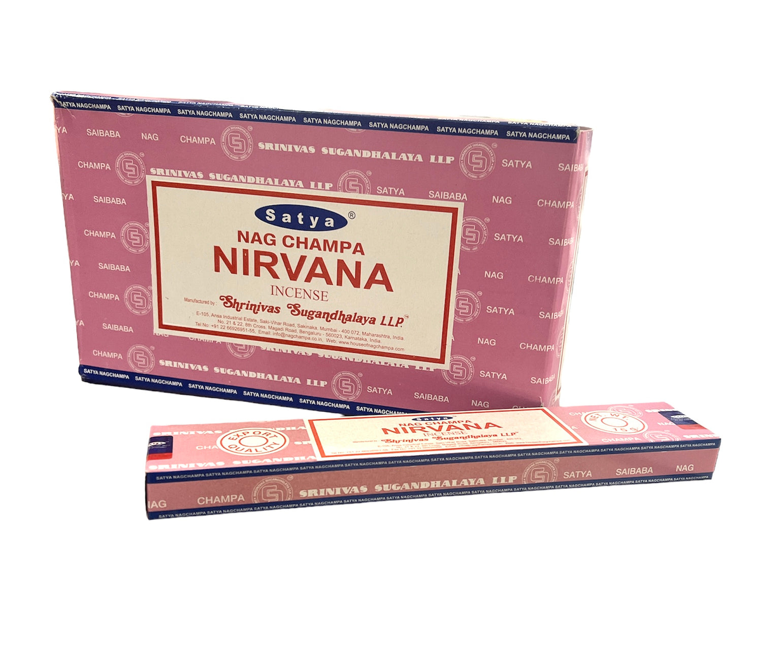 Satya Nag Champa Nirvana Incense Sticks – Incense Pro