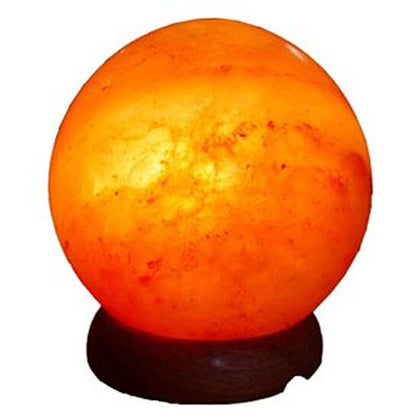 Buy Real Himalayan Salt Lamp: Sphere/Globe Shape Online – Incense Pro