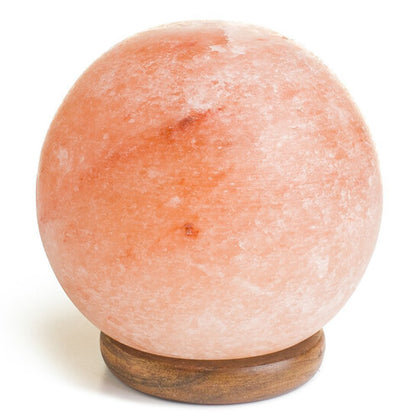 Buy Real Himalayan Salt Lamp: Sphere/Globe Shape Online – Incense Pro