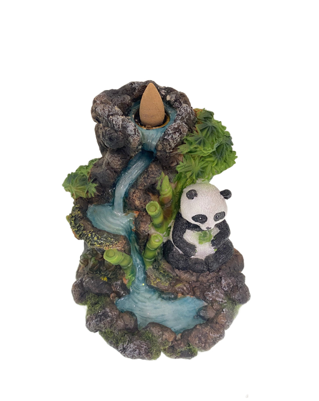 Panda in Waterfall Backflow Incense Burner at Lowest Price – Incense Pro