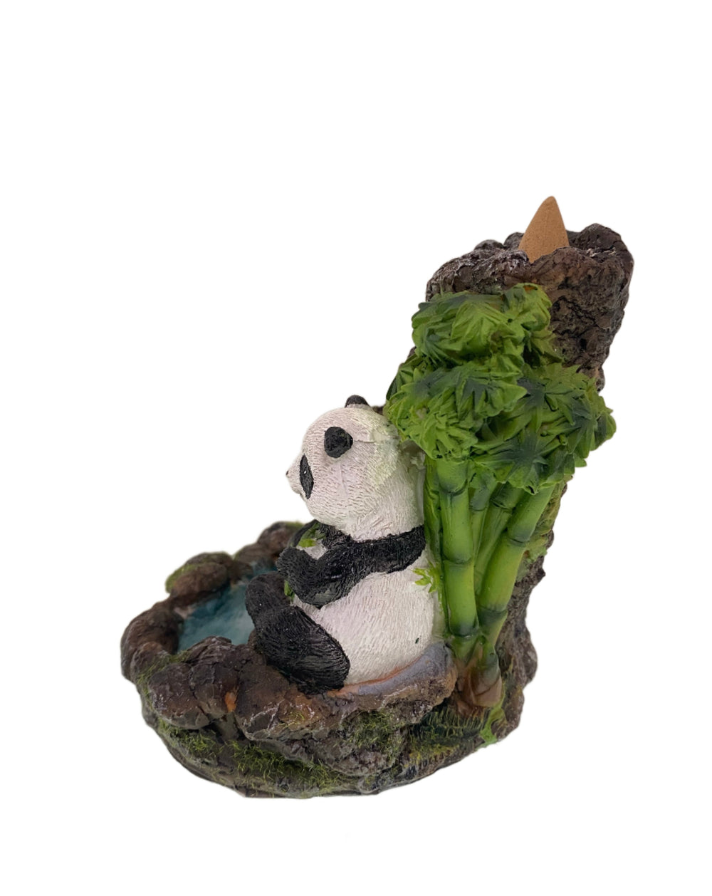 Panda in Waterfall Backflow Incense Burner at Lowest Price – Incense Pro
